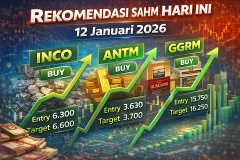 Rekomendasi Trader Hari Ini 12 Januari 2026: INCO, ANTM, dan GGRM ...