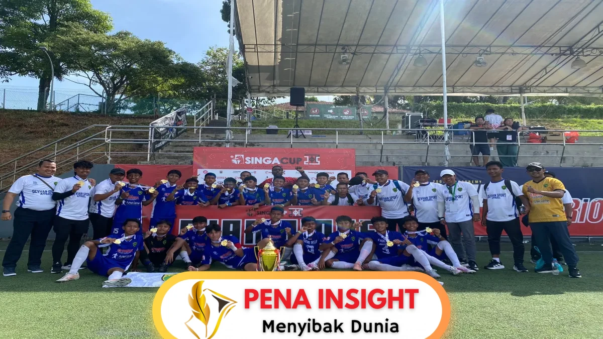 Tajimalela FA U-14 Raih Gelar Juara Singa Cup 2025 di Singapura